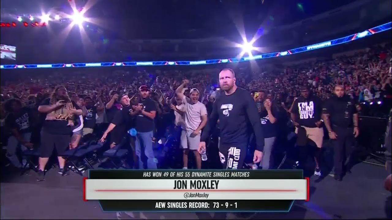 Jon Moxley Entrance AEW Dynamite 23/08/2023 - YouTube