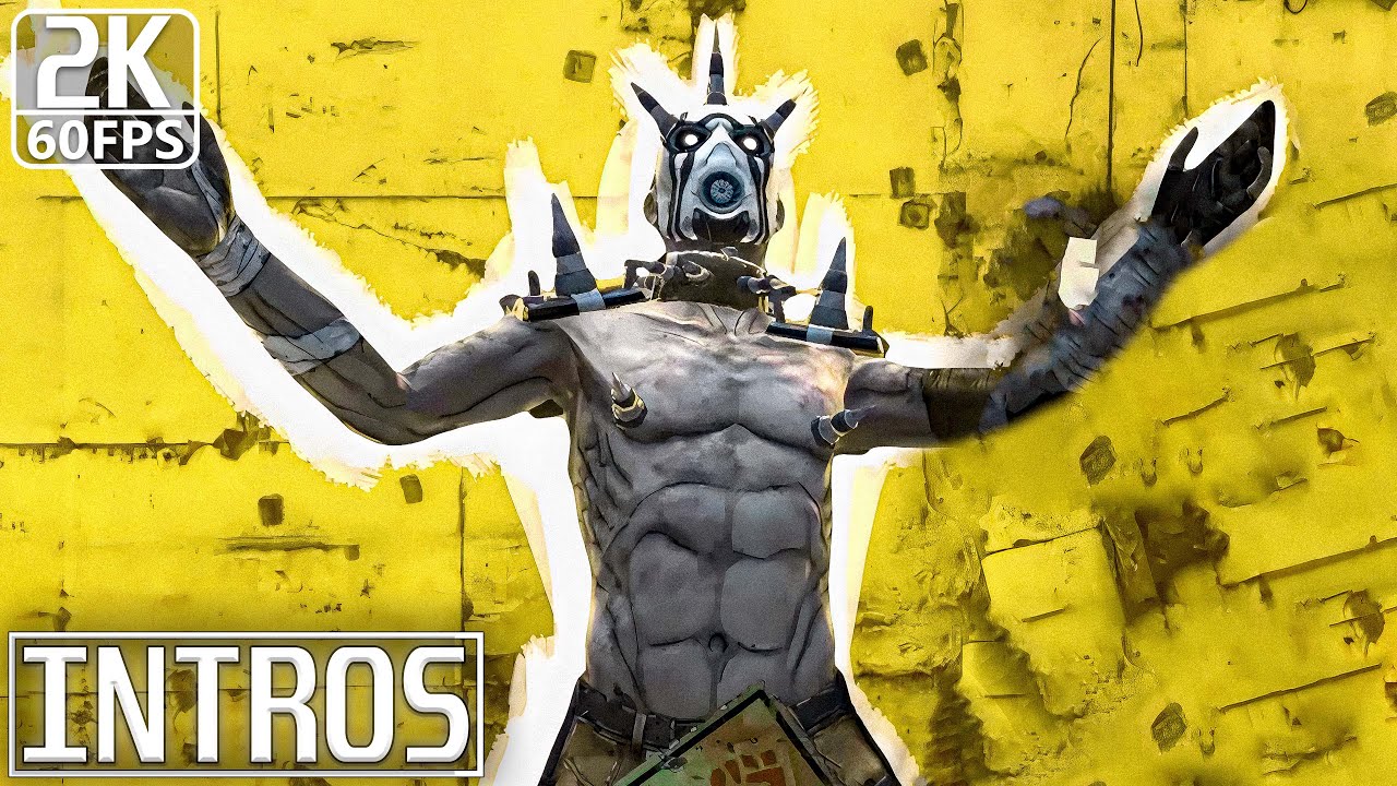 [ Borderlands: Enhanced ] All Character Intros (60FPS - No DLC) - YouTube