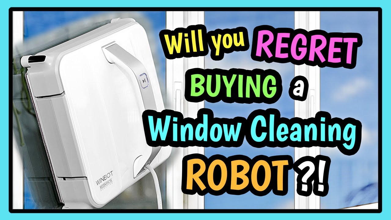 Should I buy a WINDOW CLEANING ROBOT | 5-year-old dirty window? DEMO ...