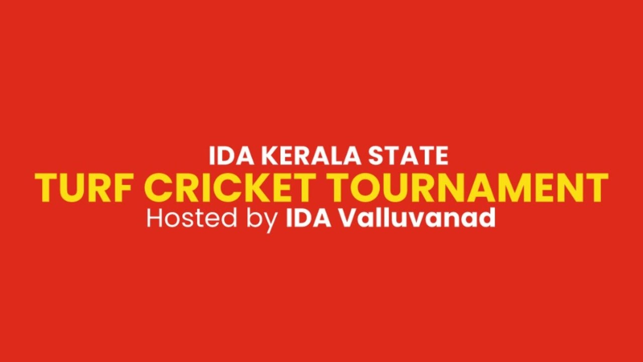 IDA KERALA STATE || TURF CRICKET TOURNAMENT || TURF 1 - YouTube