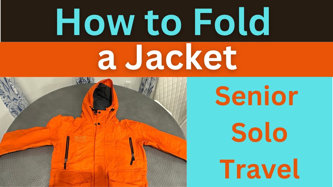 How to Fold a Jacket or Coat for Travel: 4 Methods for Packing! - YouTube