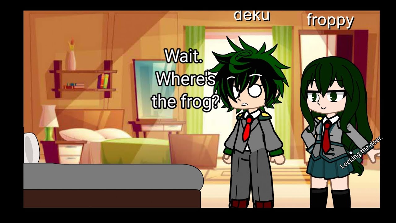 Gacha harem Mha deku x harem do you want to see my pet frog? - YouTube
