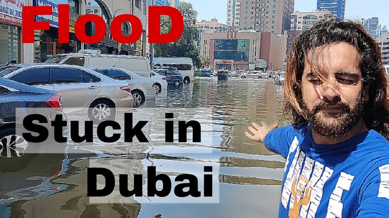 Vlog #2 |I was stuck in Dubai heavy Rain|Dubai weather Today|Flash ...