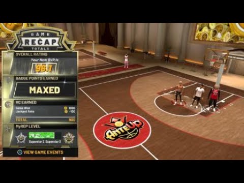 NBA 2K20 Ante Up game play I'm a demi god - YouTube