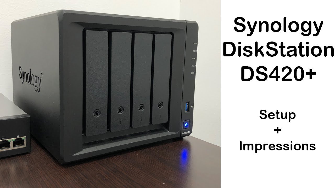 Synology DiskStation DS420+ | Setup + Impressions - YouTube