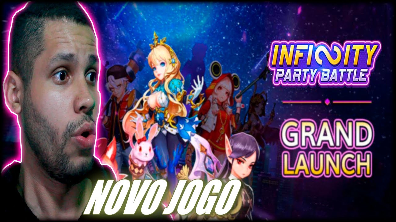 INFINITY PARTY BATTLE - PRIMEIRA GAMEPLAY, SAIU NOVO JOGO !! - YouTube