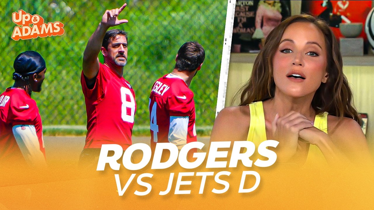 Kay Adams Reacts to Jets OTAs, Aaron Rodgers vs Defense, and New York's ...
