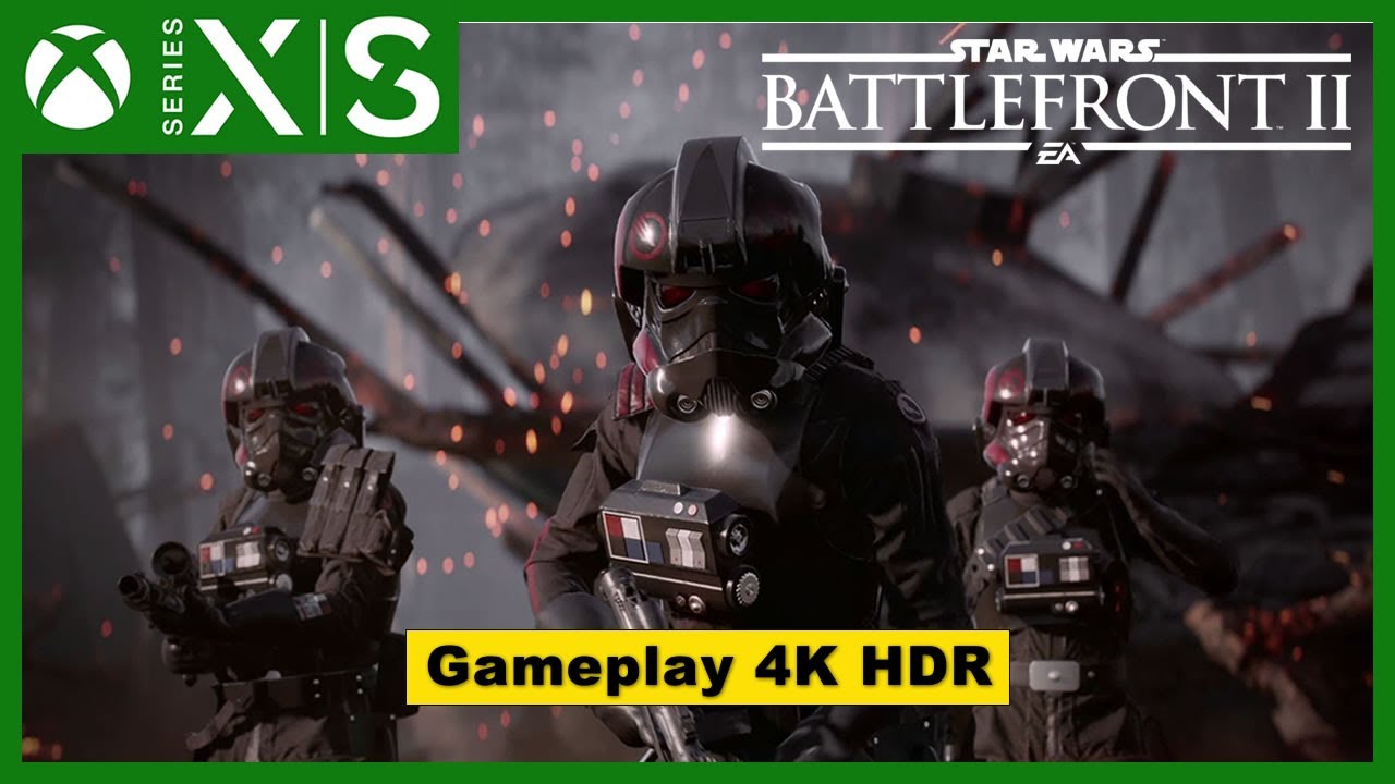 Star Wars Battlefront II Xbox Series X Gameplay 4K HDR - YouTube