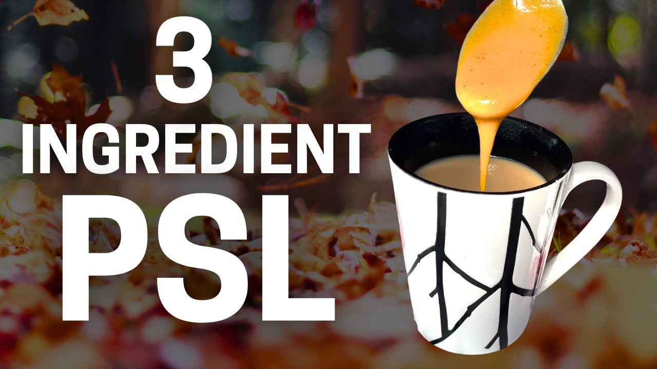 3 INGREDIENT PSL CREAMER // DIY Starbucks Pumpkin Spice Latte Syrup ...