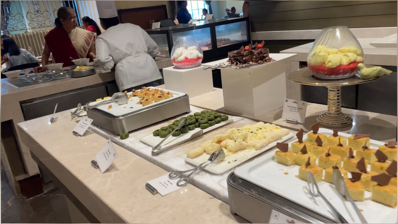 Itc Royal Bengal এর Grand Market Pavilion Lunch Buffet || 5-Star Hotel ...