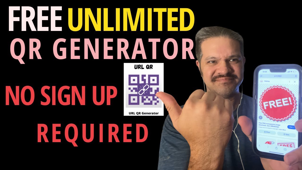 Free QR code generator - YouTube