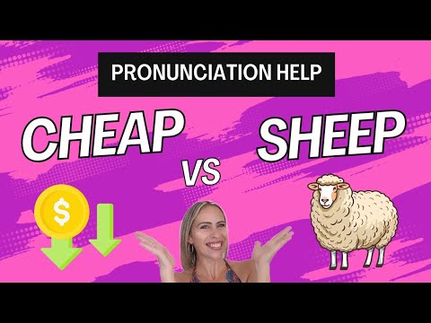 Cheap vs Sheep - Pronunciation Help (American English) - YouTube