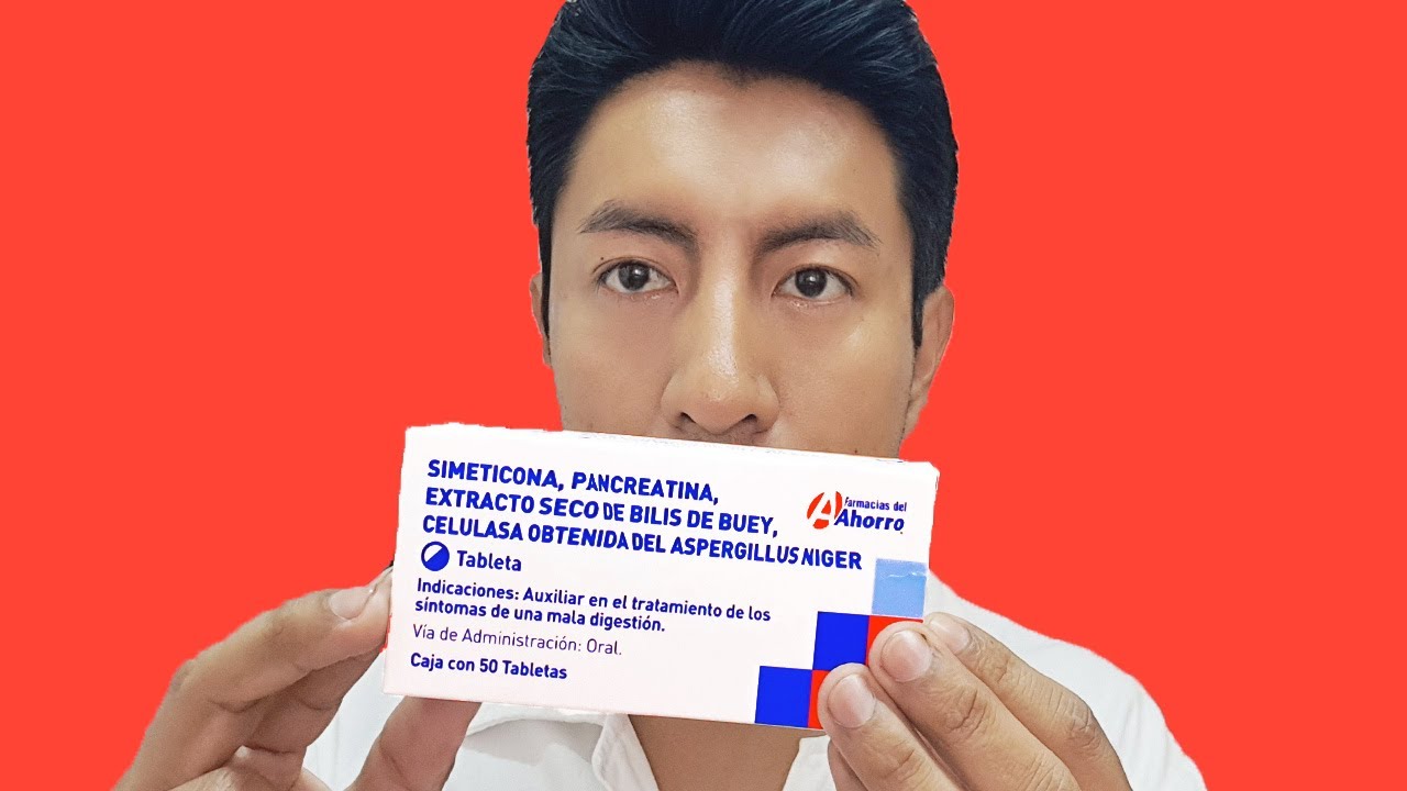 EXTRACTO DE BILIS DE BUEY con Simeticona/ Pancreatina/Celulasa ...