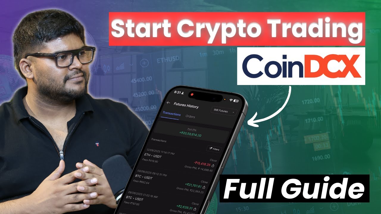 How to Take Your First Crypto Trade on CoinDCX (Beginner’s Guide 2025 ...