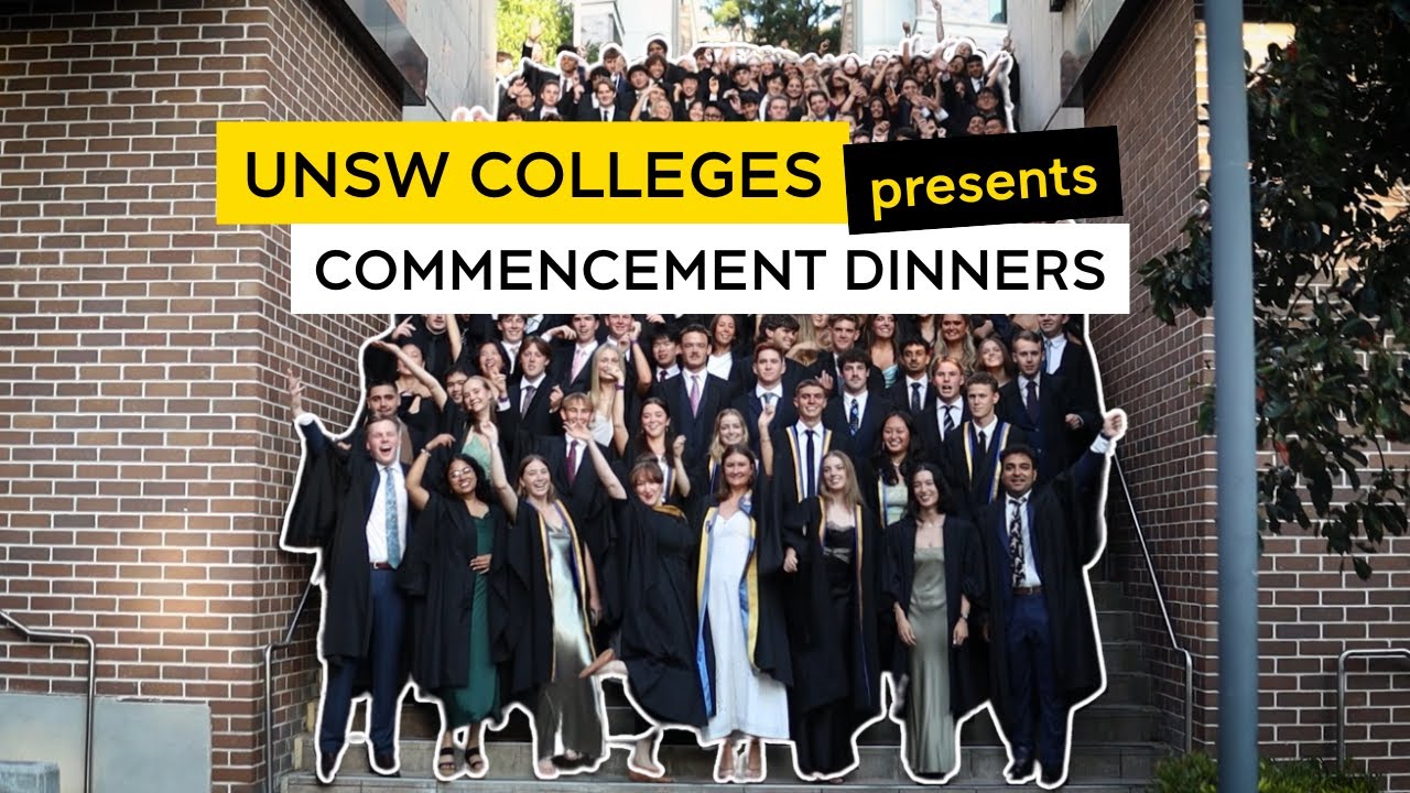 UNSW Colleges Commencement Dinner | A night of Tradition, Celebration ...