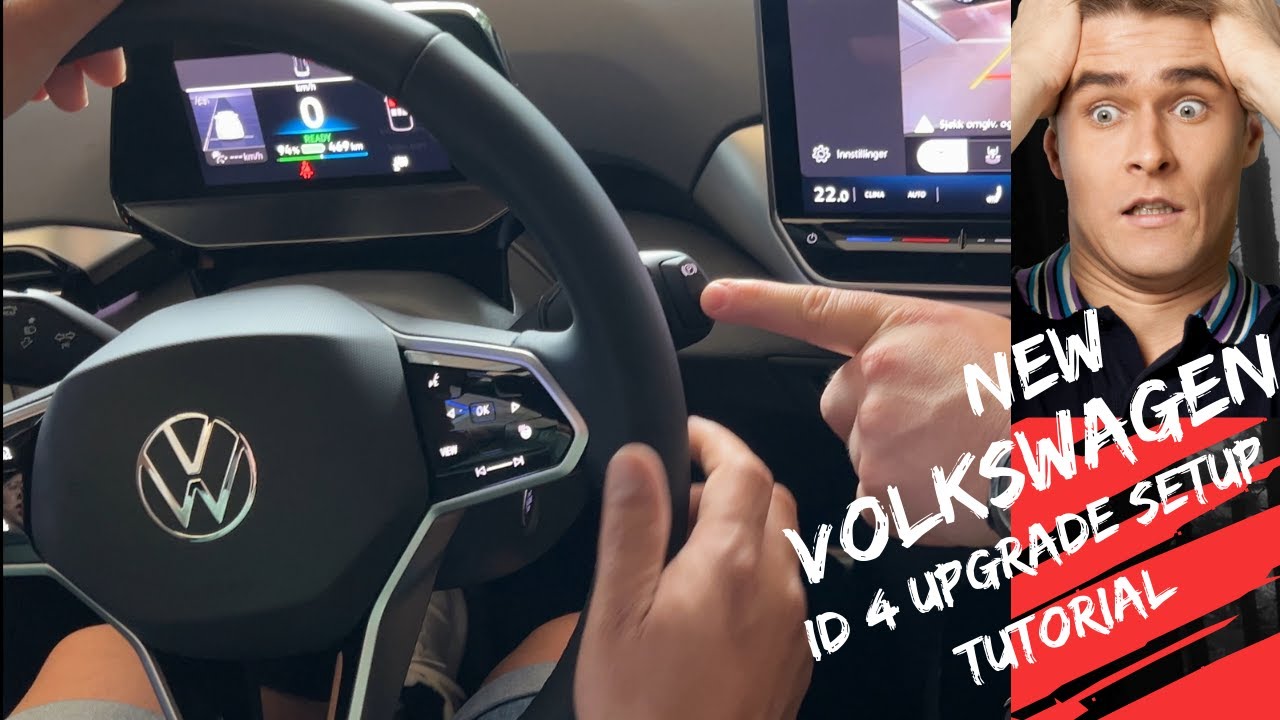 HOW TO SET UP VOLKSWAGEN ID.4 , UPGRADE CAR ,2024 FULL TUTORIAL - YouTube