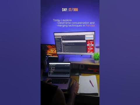 Day-17/100 🎯"Mastering Data Frame Concatenation and Merging in Pandas| Python ...