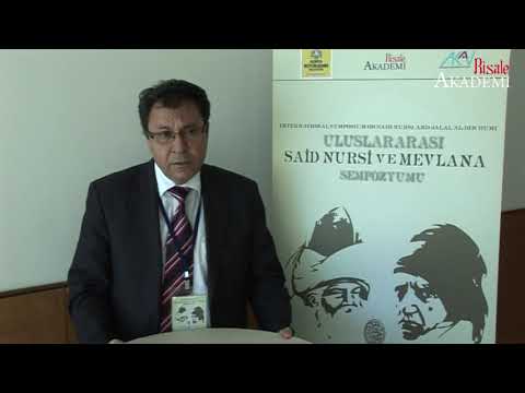 Bilimsel Bir Atmosfer : Said Nursi ve Mevlana Sempozyumu - Doç. Dr. Ali TEMİZEL
