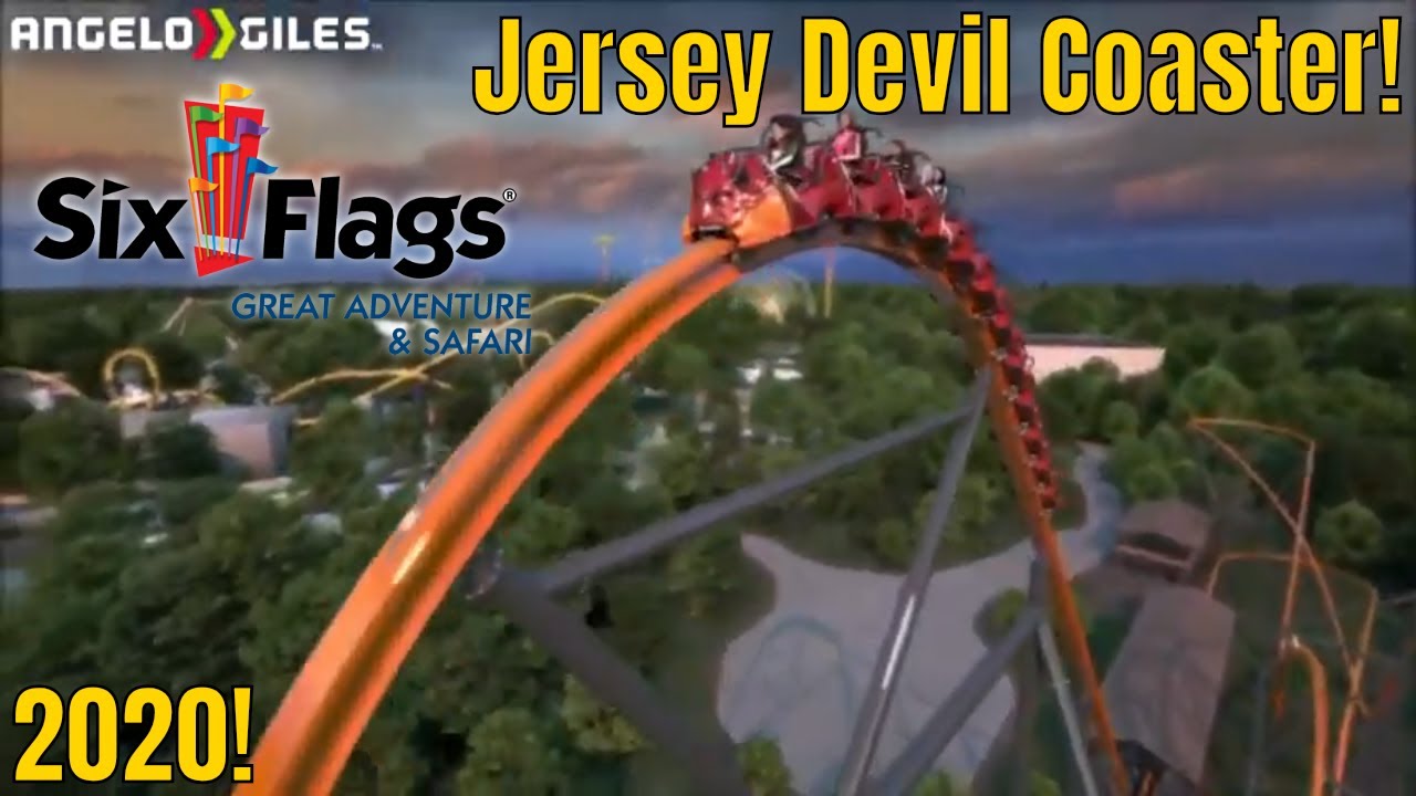 Jersey Devil Coaster Coming 2020 To Six Flags Great Adventure! - YouTube