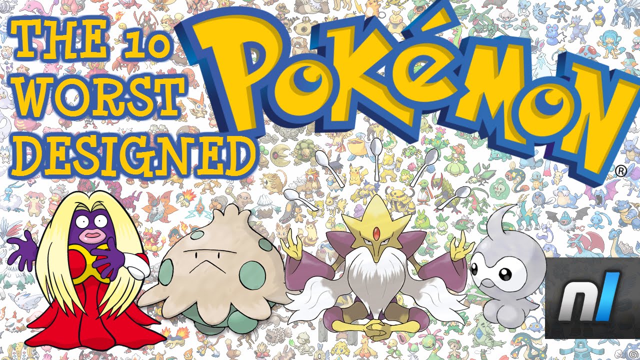 Top 10 Worst Designed Pokemon Ever - YouTube