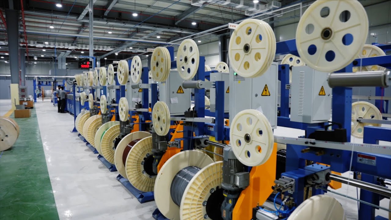 Kuwait Taihan Factory for Fibre Optic Cables - Kuwait 2035 Vision - YouTube