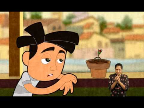 The Rose - In English with sign Language Interpretation - YouTube