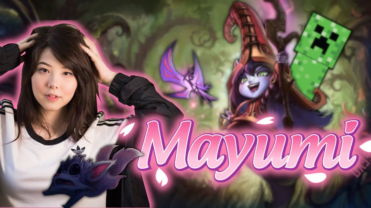MAYUMI simplesmente LINDA | Jogando LOL, MINECRAFT | o Melhor Das ...