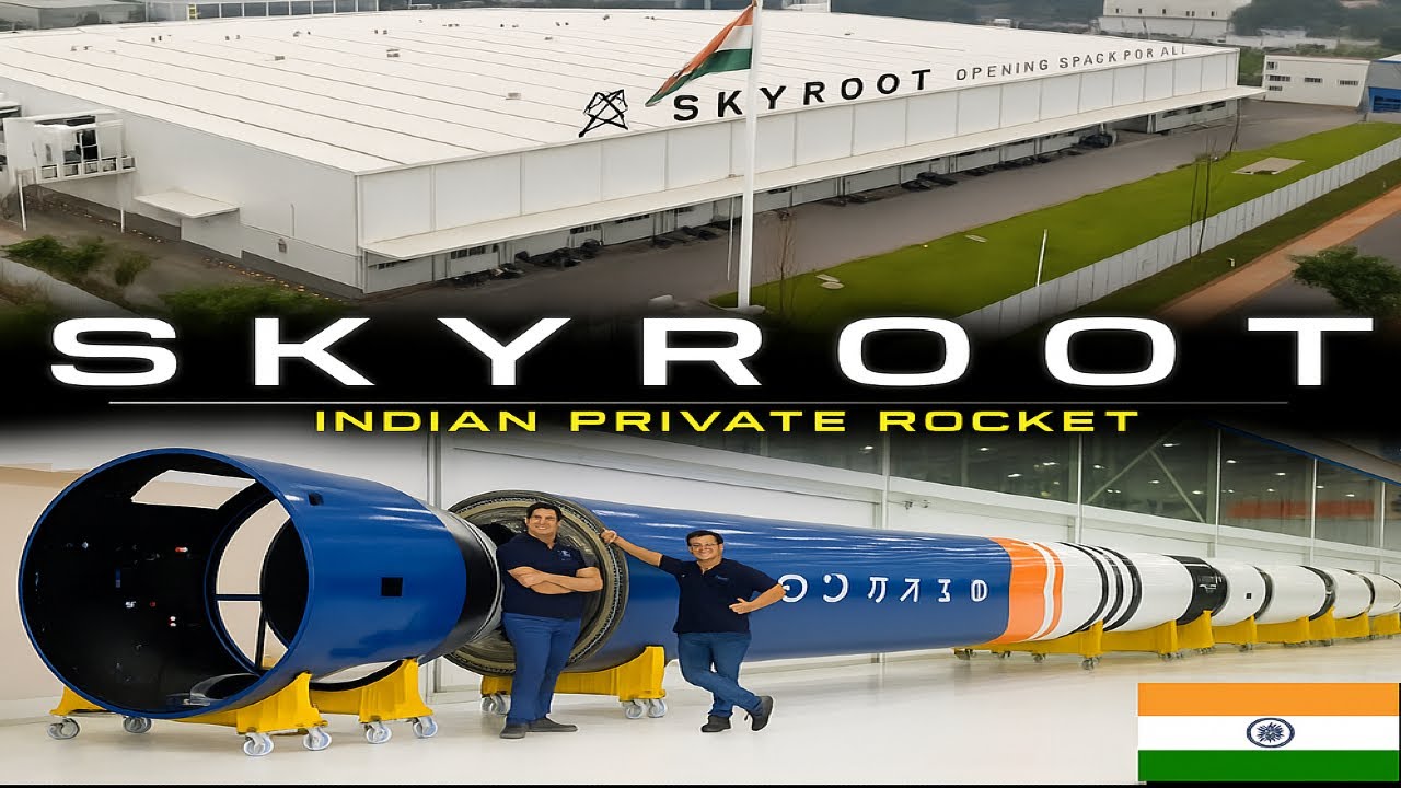 Inside 1st Private Rocket Factory in INDIA . SKYROOT Aerospace Factory ...