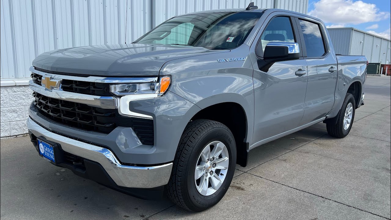 2024 Chevy Silverado 1500 LT Slate Gray Metallic With Jet Black ...
