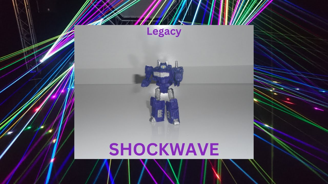 Transformers Legacy Shockwave - YouTube