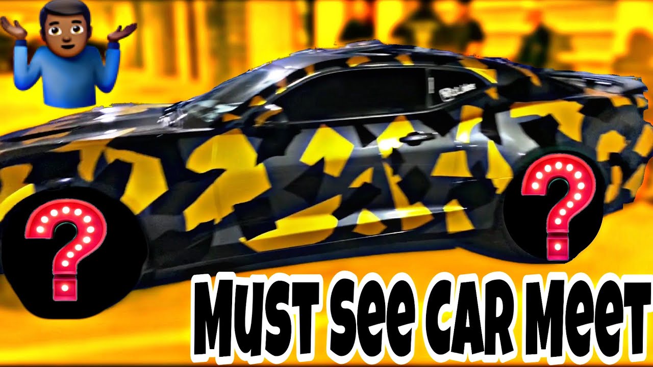 Crazy Car Meet You Wont Believe The Rims On This SS Camaro - YouTube