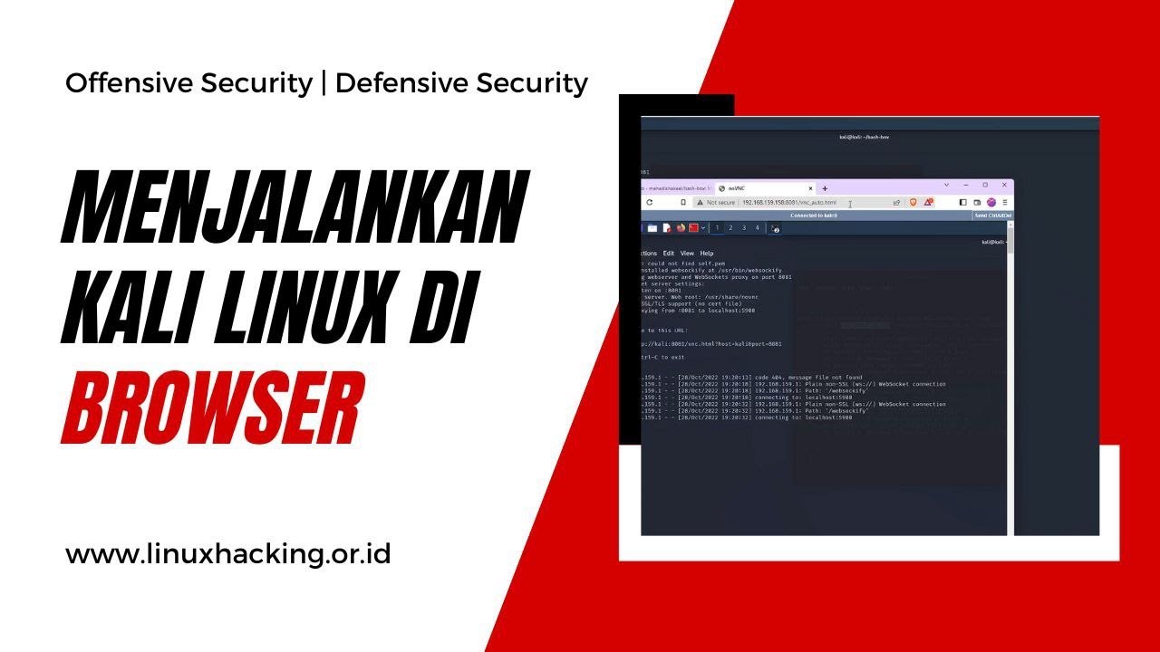 Menjalankan Kali Linux di Browser - YouTube