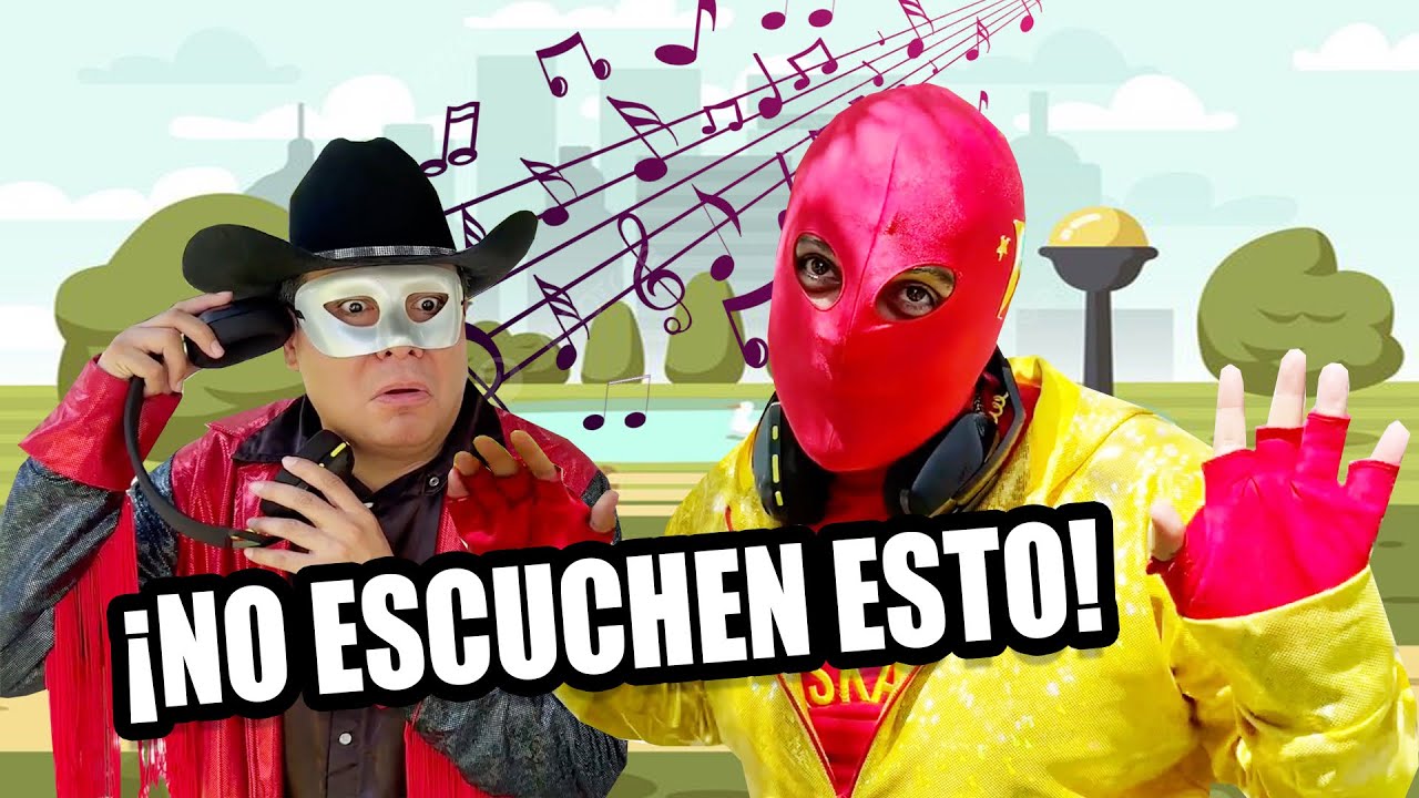 Maskarin escucha muscia grosera | Maskarin canta canciones groseras ...