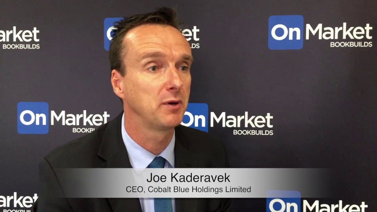 OnMarket Take5 interview w/ Cobalt Blue Holdings CEO, Joe Kaderavek ...