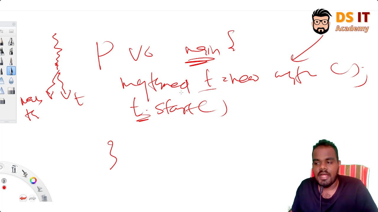 Java Multi Threading Using Thread Class Explained in Sinhala - YouTube