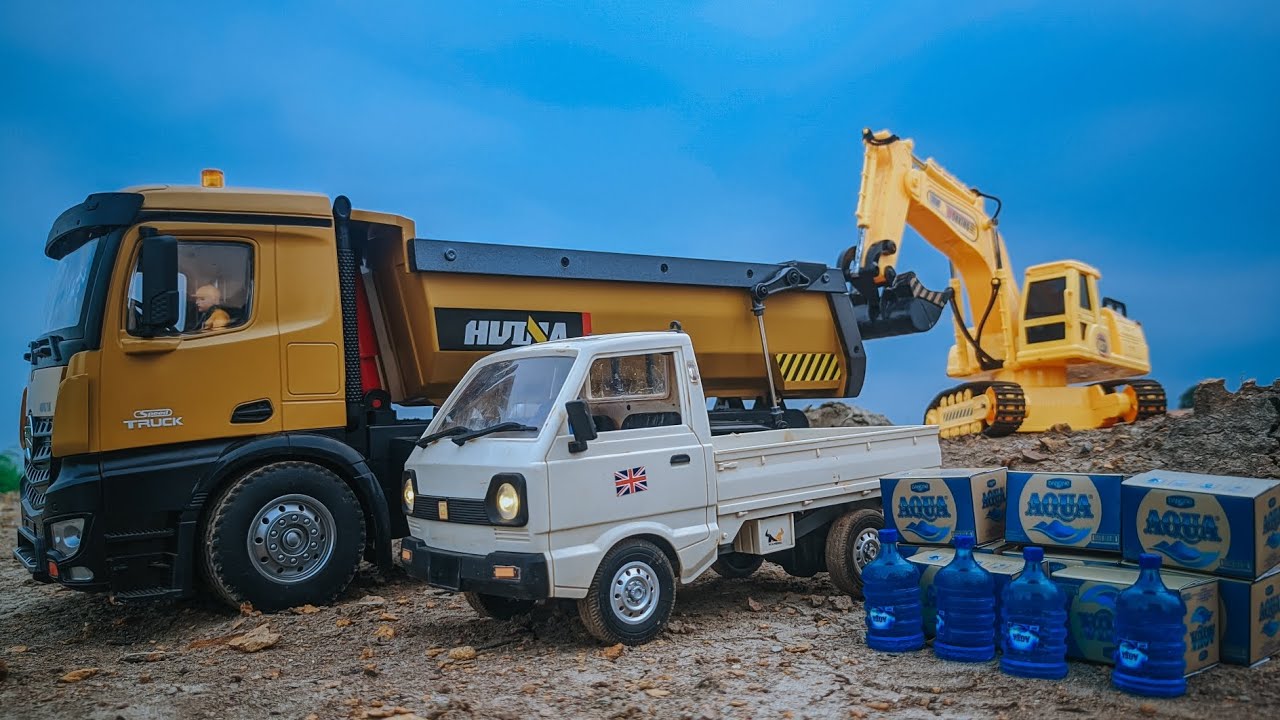 RC Pick up muatan sembako buat pekerja kontruksi‼️ #rcpickup #car #cars ...