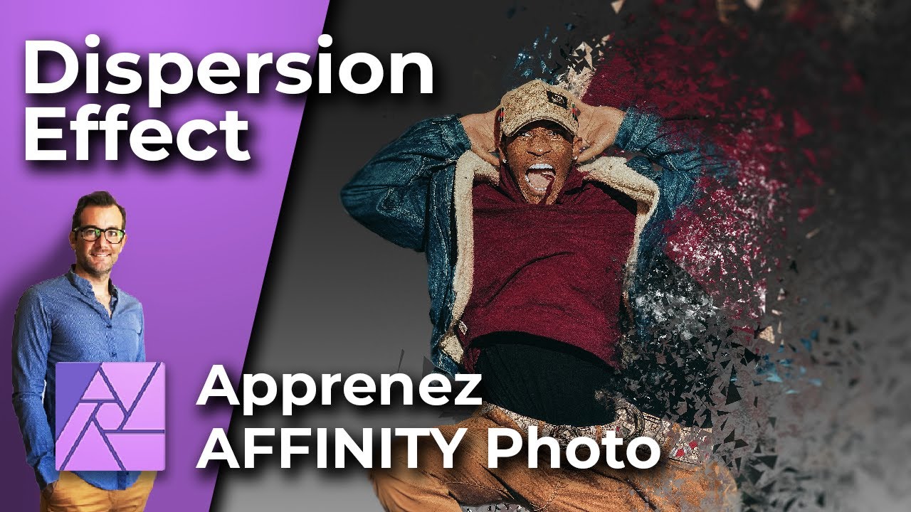 Effet Dispersion | Affinity Photo - YouTube