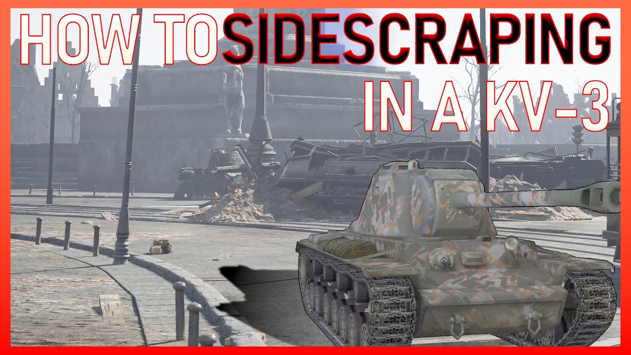 KV-3 Review | BELAJAR SIDESCRAPING! World of Tanks Blitz - YouTube