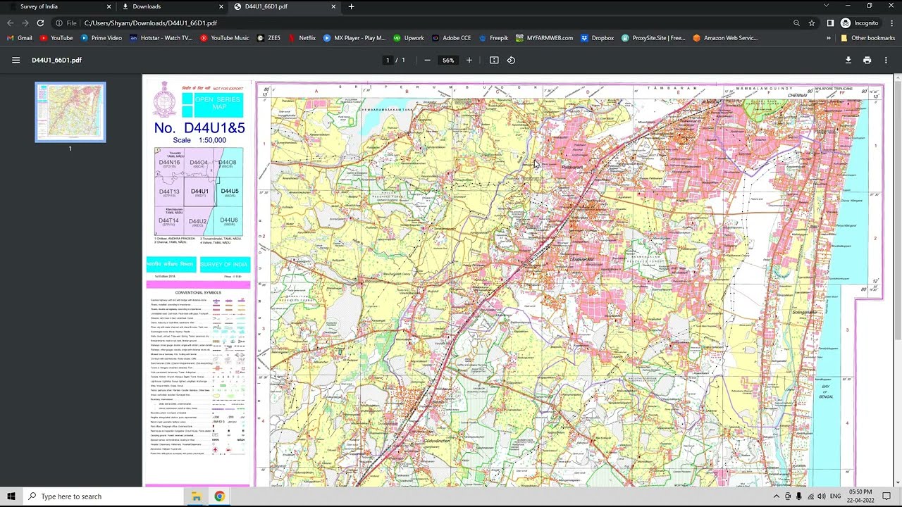 Download Open Series Maps Survey Of India YouTube Download Open Series Maps Survey Of India YouTube