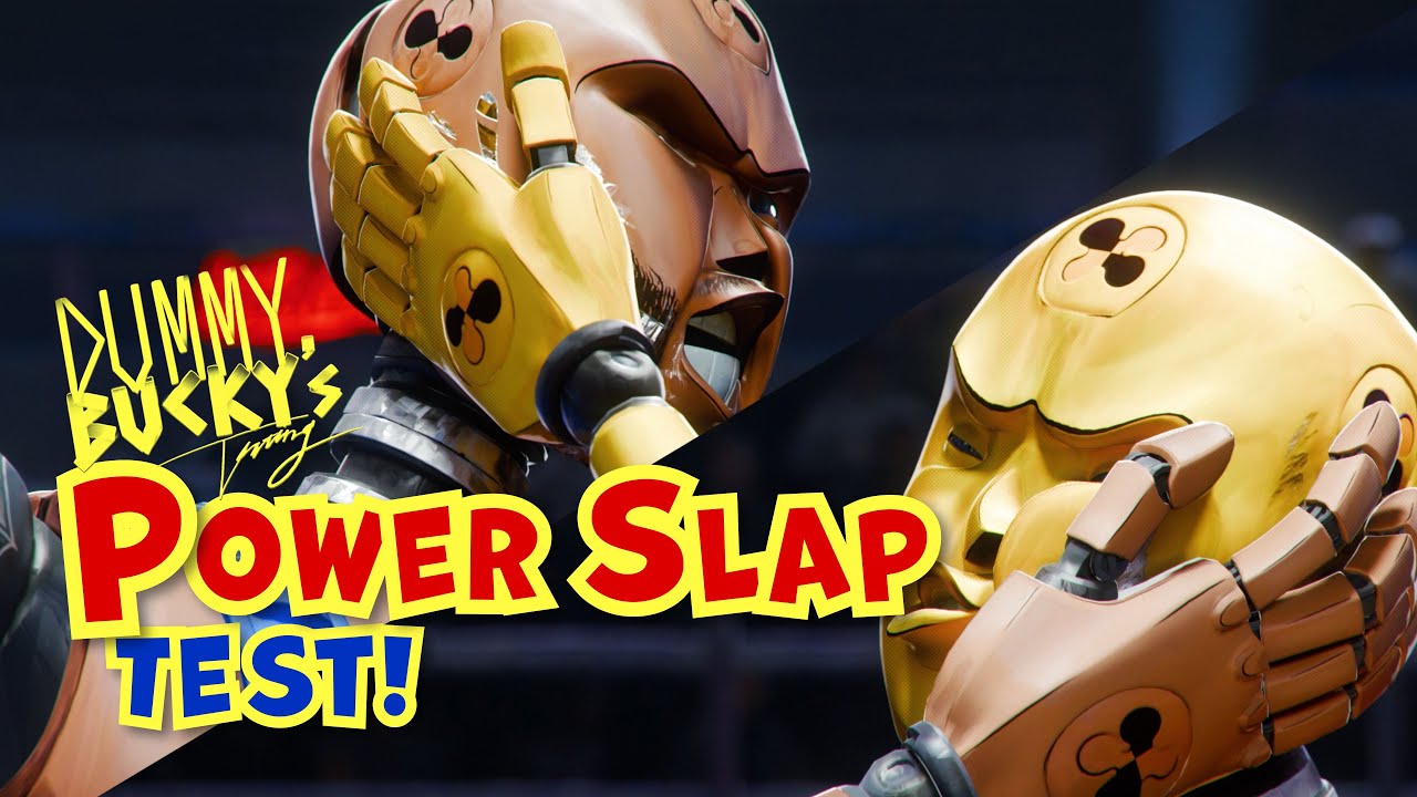 Dummy Bucky's Power Slap Test! - YouTube