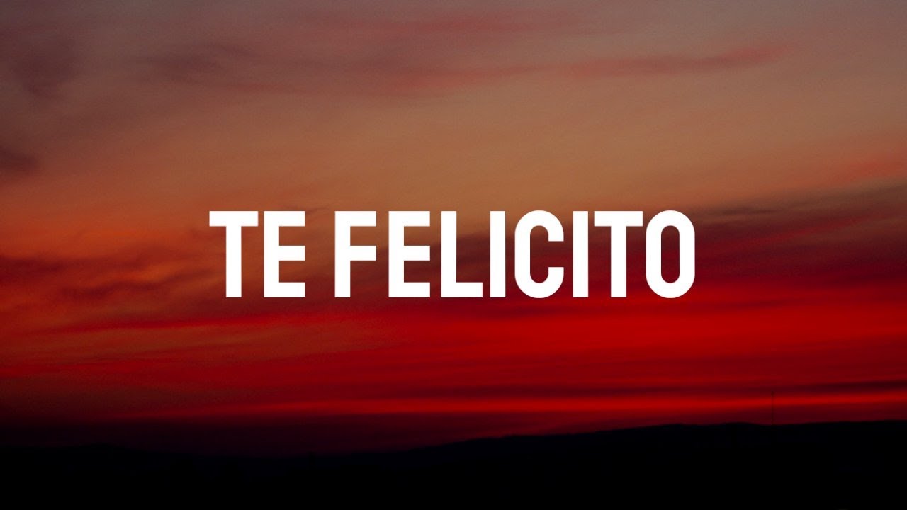 Shakira, Rauw Alejandro - Te Felicito (Lyrics/Song) || Te felicito qué ...