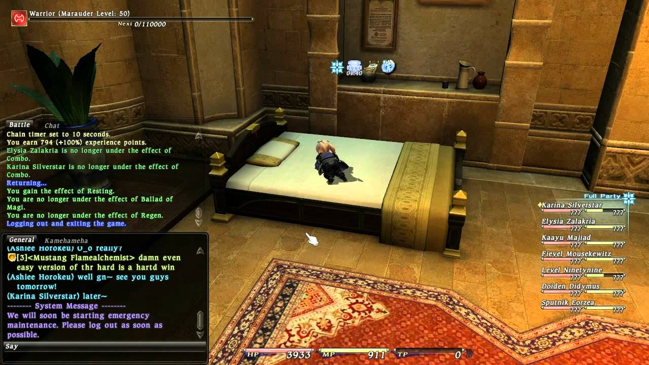 Final Fantasy XIV: Bed time for a Lalafell - YouTube