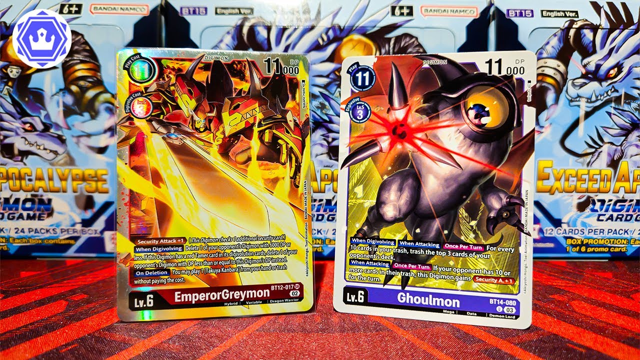 Red Hybrid VS Ghoulmon Mill Gameplay Guide | Digimon Card Game BT15 ...