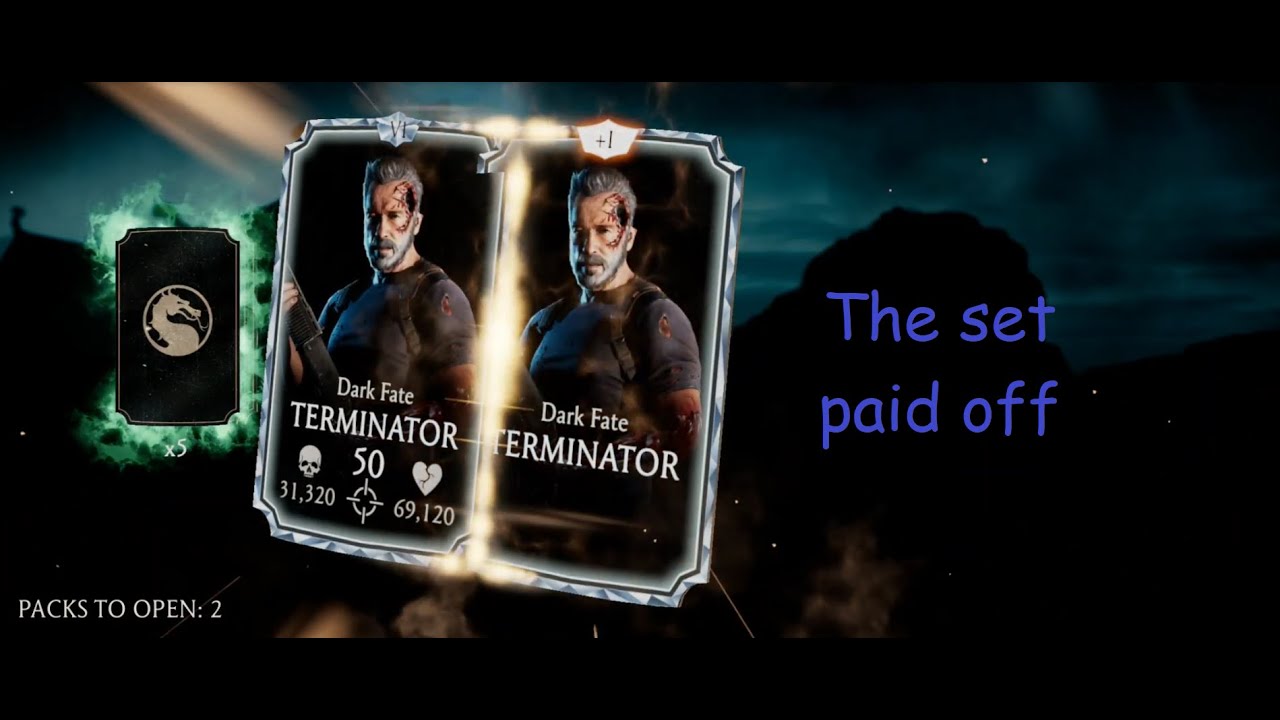 Opening "DARK FATE DIAMOND PACK" | "The set paid off" | Mortal Kombat ...