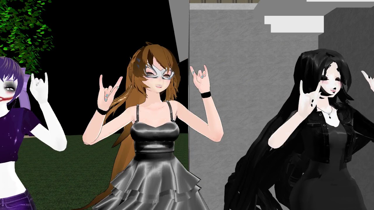 MMD Niko Niko Niii, Creepypasta Girl - YouTube