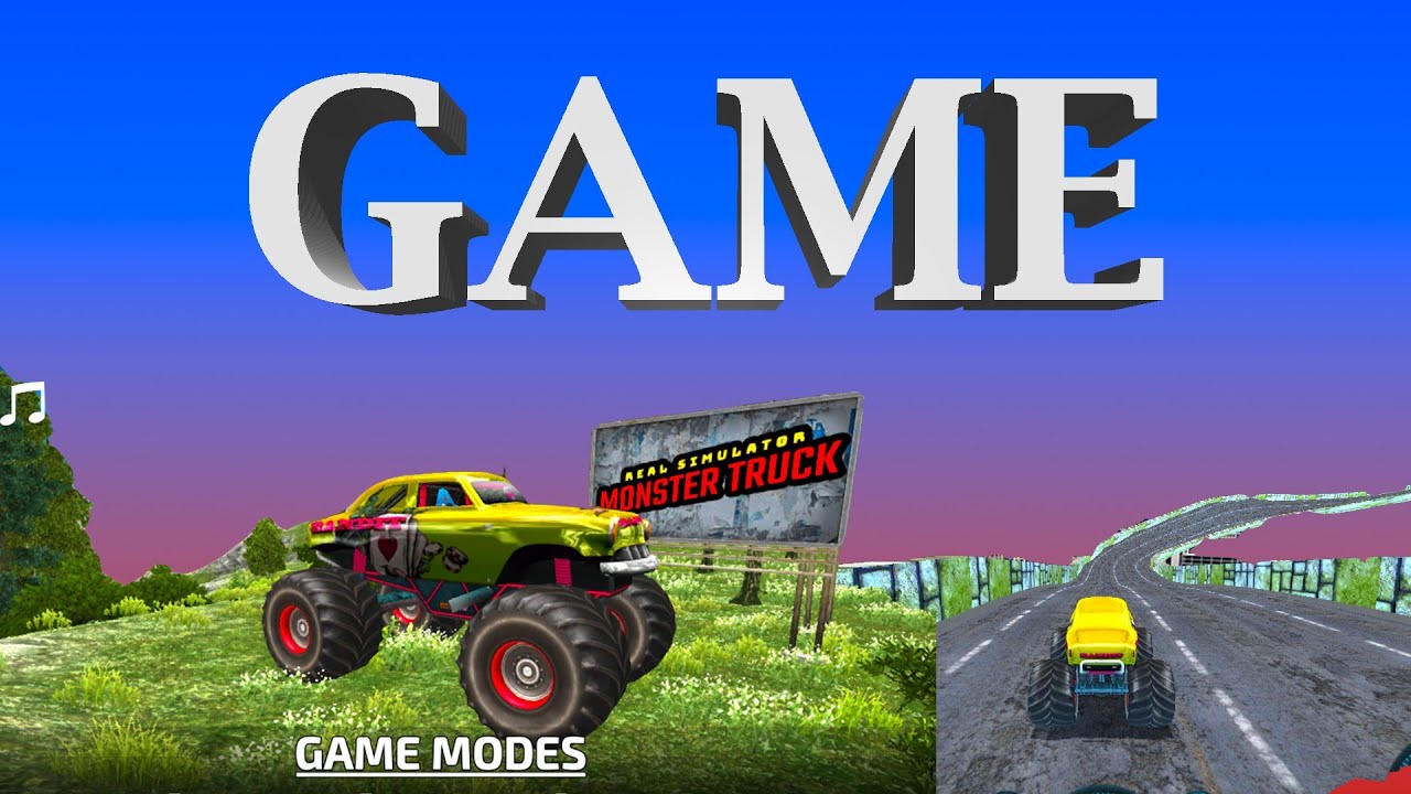 REAL SIMULATOR MONSTER TRUCK | ABHISHEK OFFICIAL GAME - YouTube