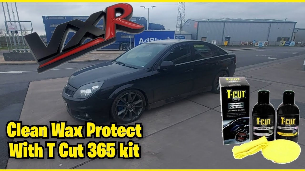 Vauxhall Vectra V6 VXR 2.8T T-Cut 365 Paintwork Perfection kit - YouTube