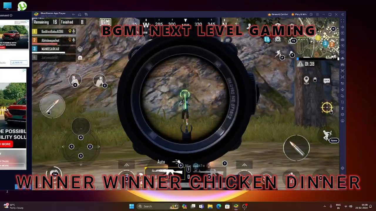 "Conquering the Battle Royale: Winner Winner Chicken Dinner" - YouTube