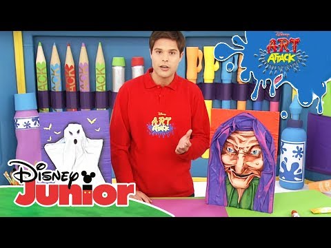 Art Attack Bastelclip #70: Gespenst | Disney Junior