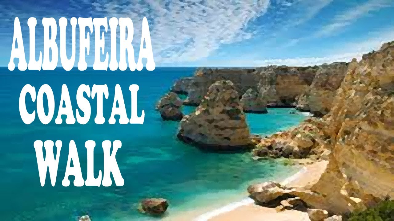 Albufeira Coastal Walk (Portugal) - Ren Travel Guide Travel Video - YouTube